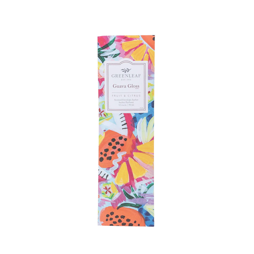Greenleaf | Slim Scented Sachet | Guava Gloss – Home Made Beautiful