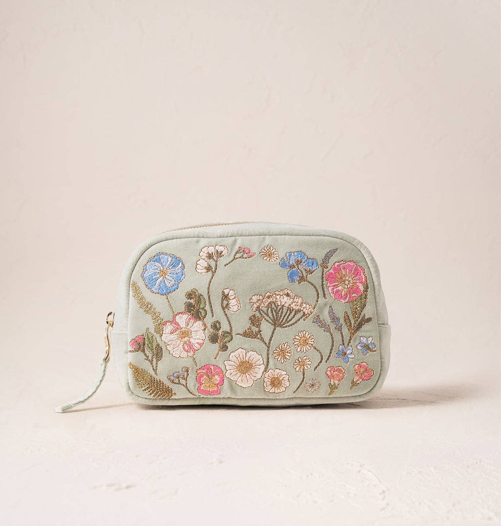 Pressed Flowers Makeup Bag – Home Made Beautiful